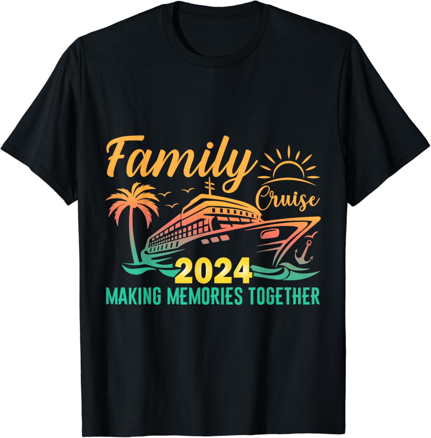 Family Cruise Matching 2025 tee Family Cruise 2025 T-Shirt - Walmart.com