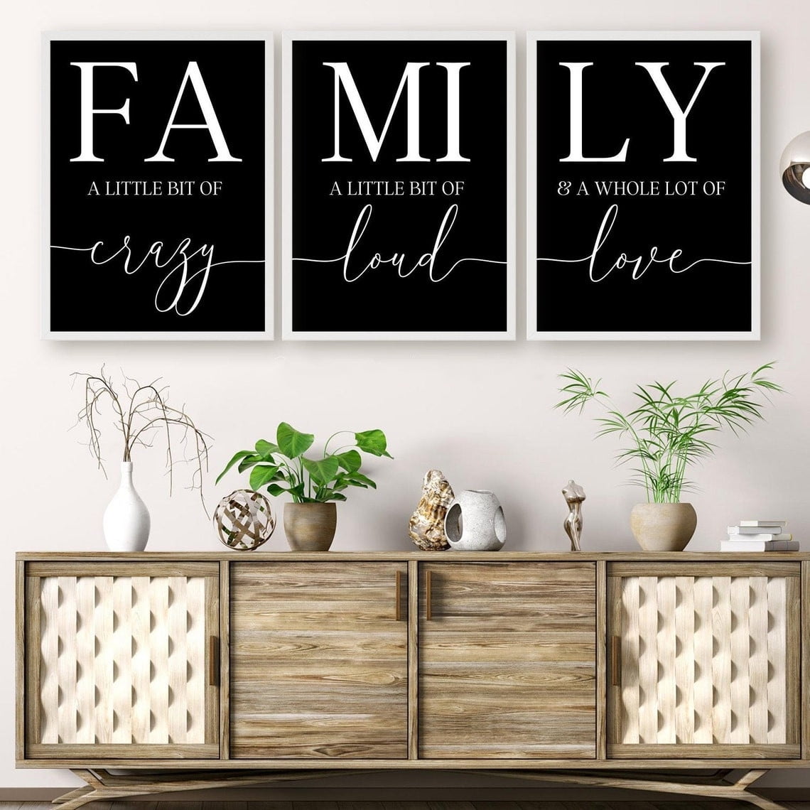 Family Definition 3 Pieces Family A Little Bit of Crazy Print Pictures ...