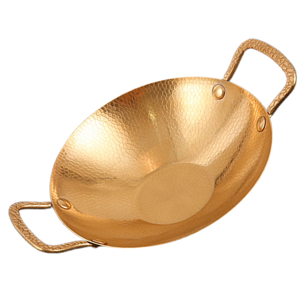 Family Dinner Amphora Metal Pans for Cooking Stainless Steel Wok Soup ...