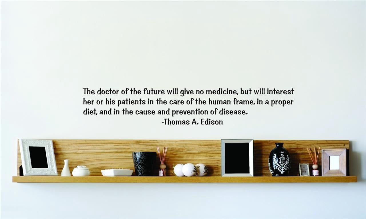Family Doctor Prevention of Disease Inspirational Quotes & Sayings Wall ...
