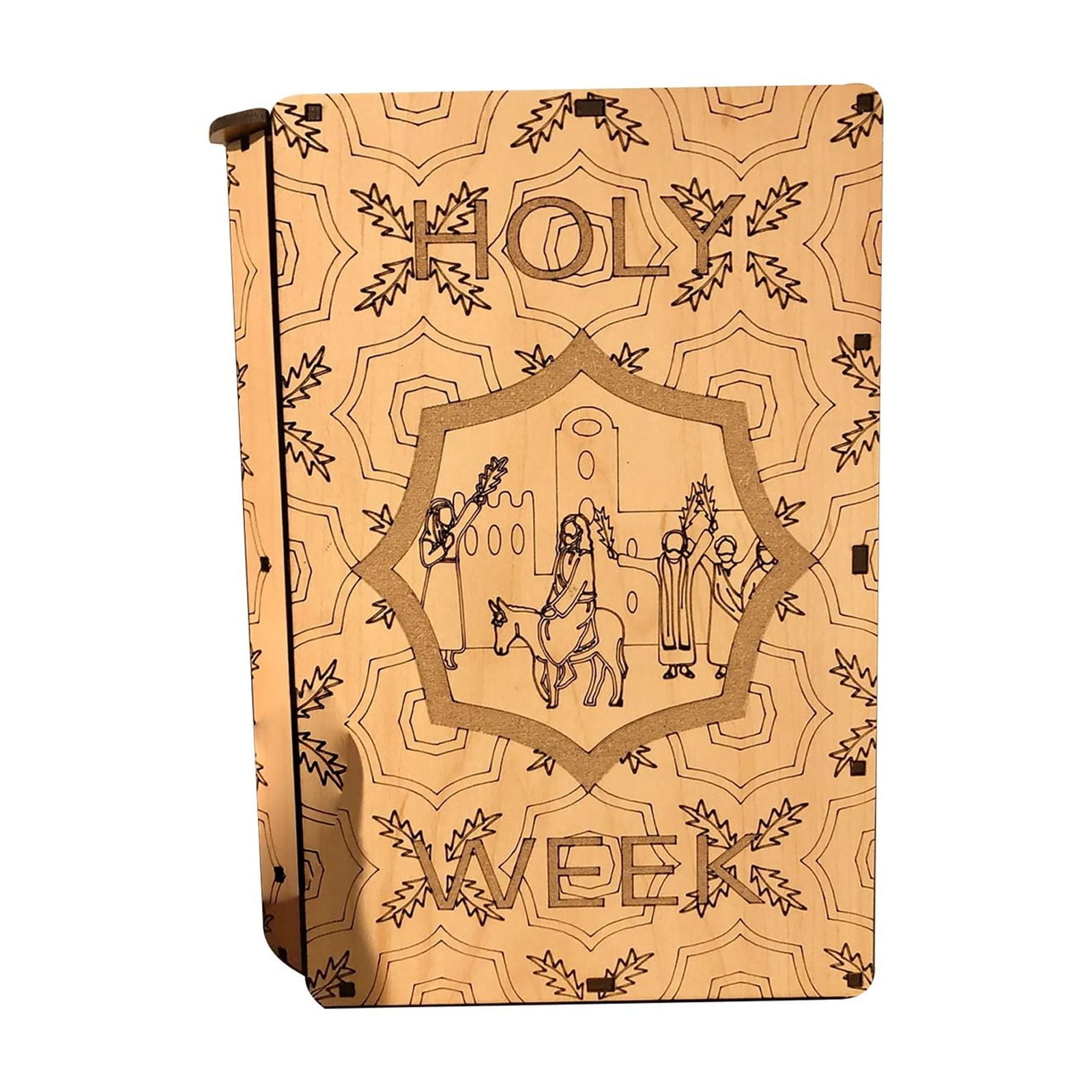 Family Easter Holy Week Gift, Easter Resurrection Scene Decor, Wooden ...