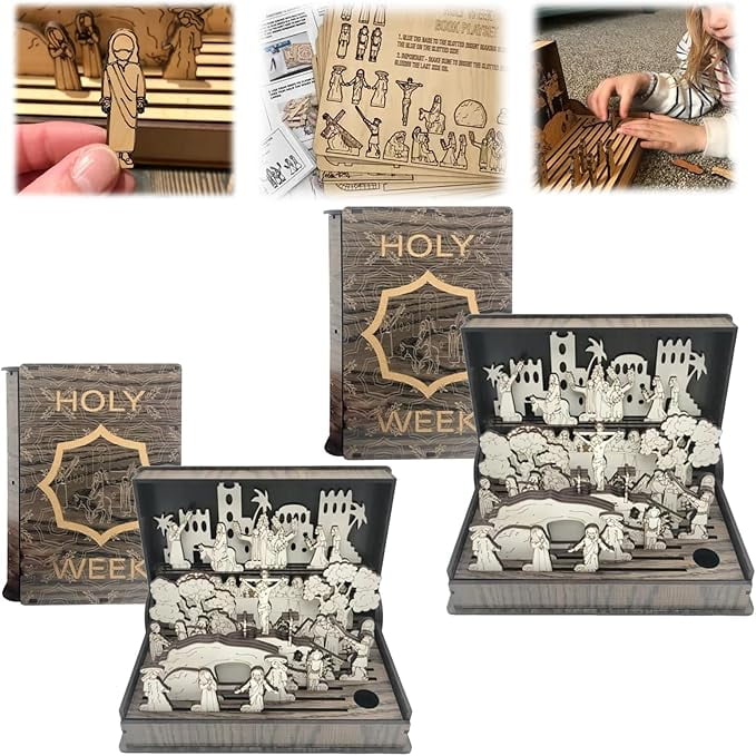 Family Easter Holy Week Gift Teaching Aid, Family DIY Easter ...