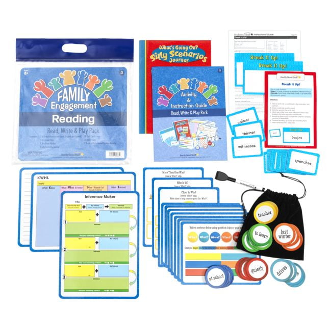 Family Engagement Reading - Read, Write and Play Pack - Third Grade ...