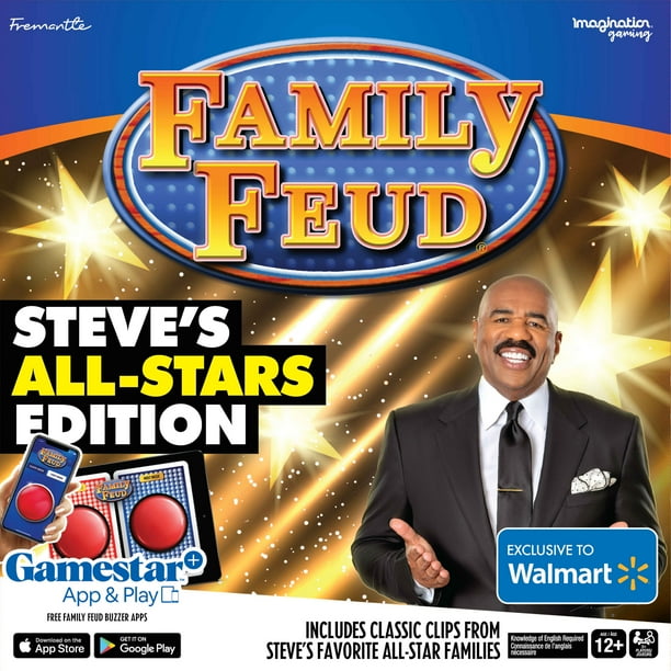 Family Feud Game, All-Stars Edition, Ages 12+ - Walmart.com