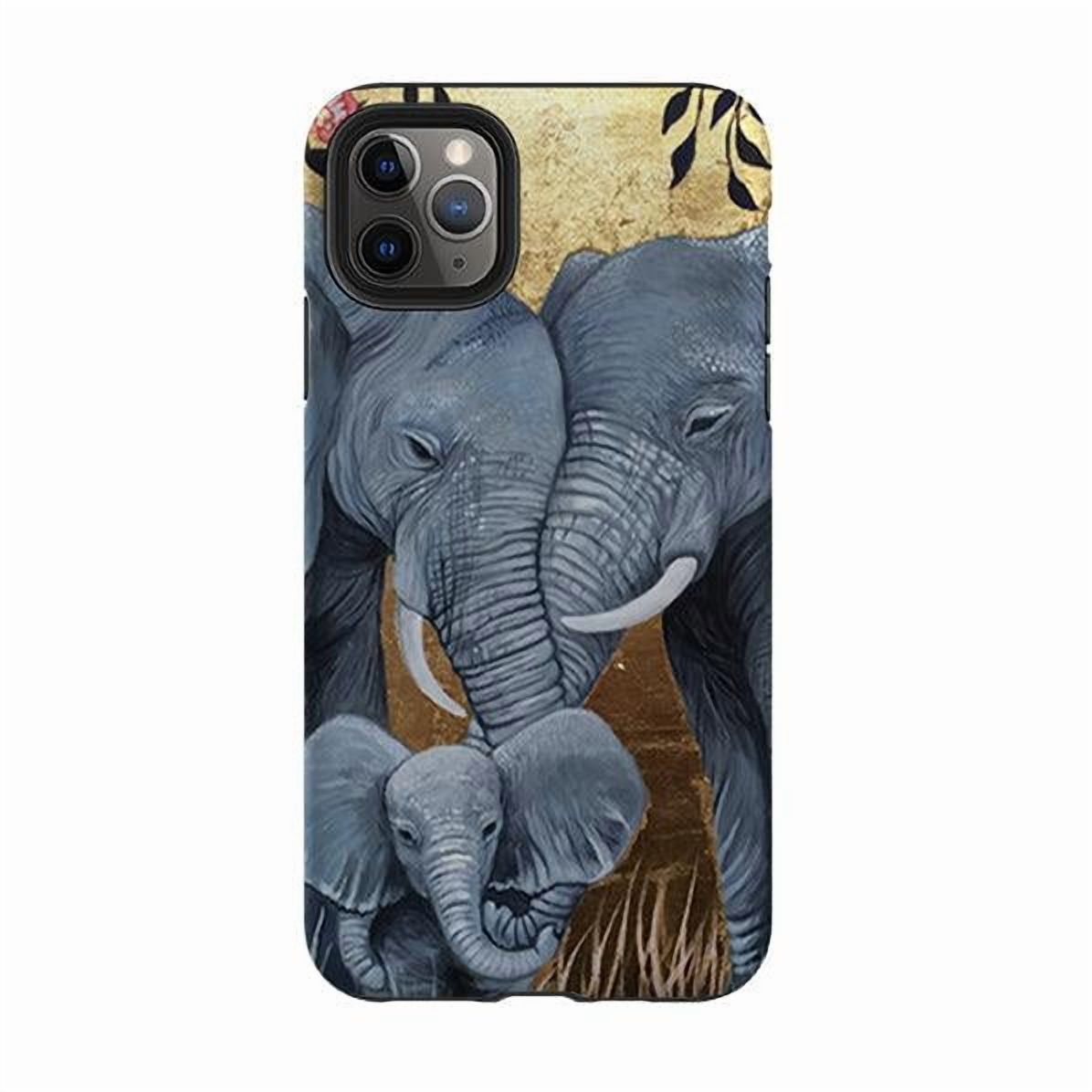 Family Folk Art by Mia Underwood Phone Case for iPhone 16 15 14 13 12 ...