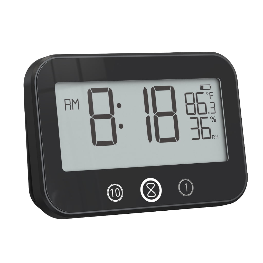 Family Friendly Bath Clock Shower Clock Countdown Functionality ...