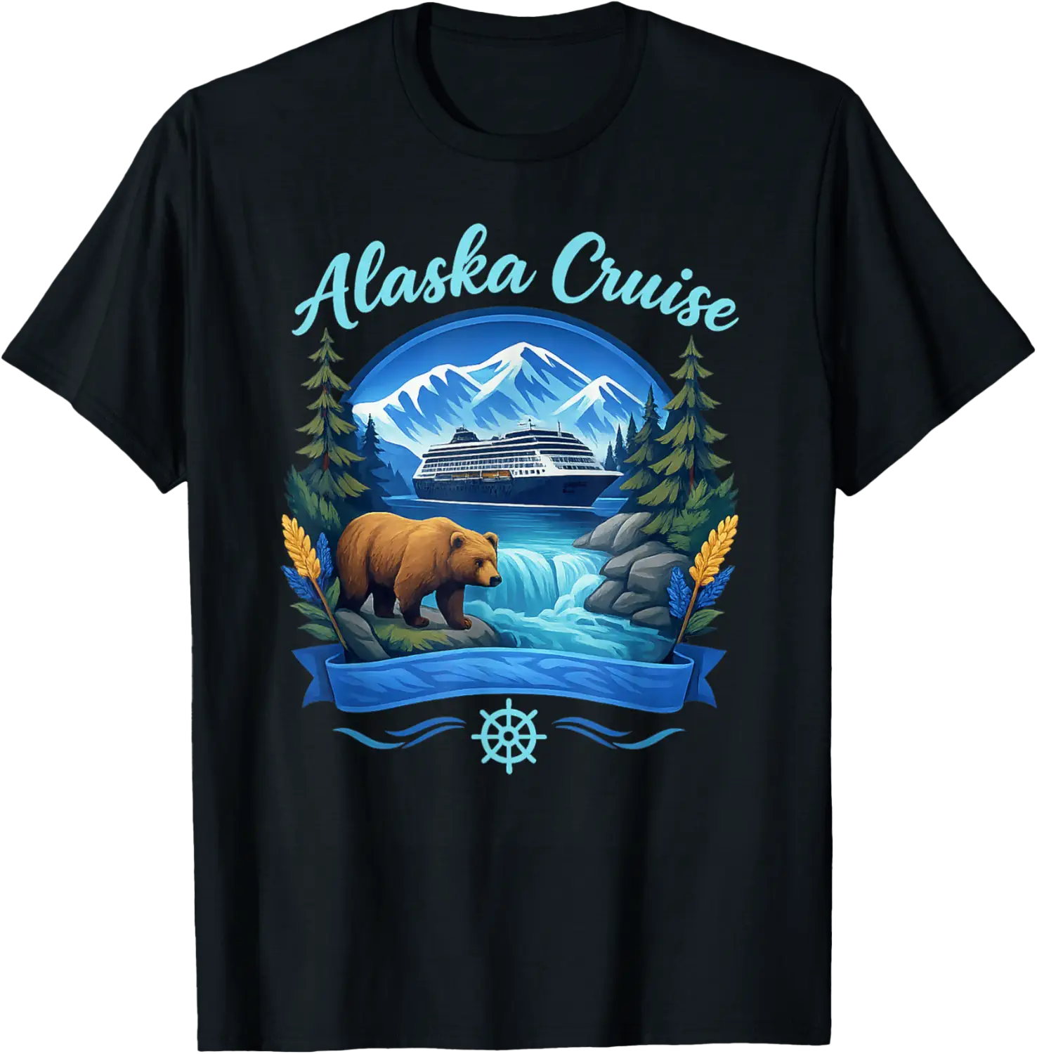 Family Friends And Group Alaskan Alaska Cruise T-Shirt - Walmart.com