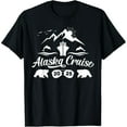 Family Friends Group Travel Matching Alaska Cruise 2025 T-Shirt ...