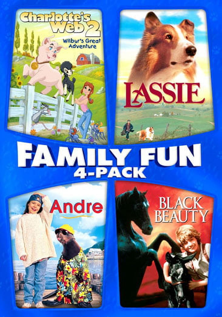 Family Fun 4-Pack Collection (DVD) - Walmart.com