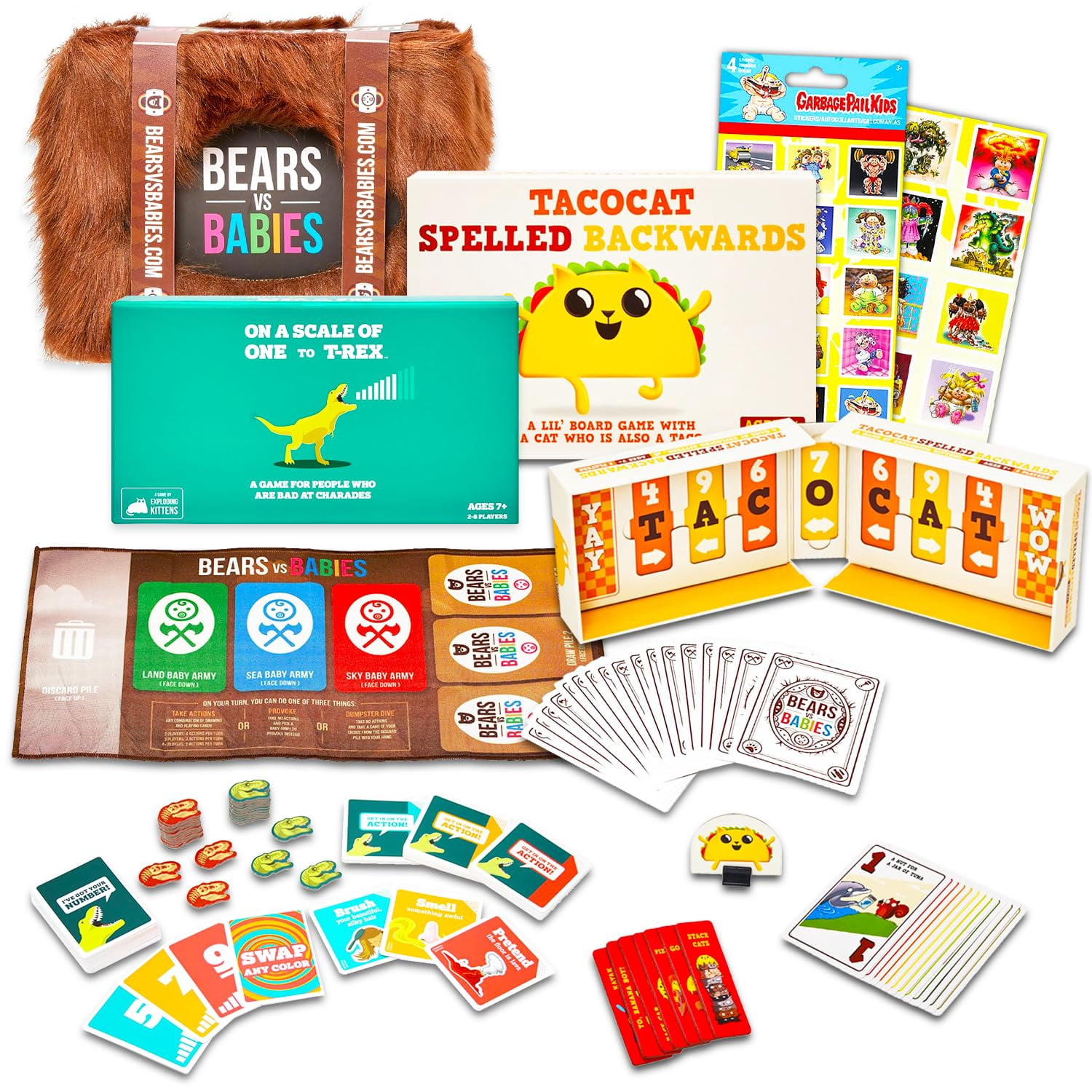 Family Game Night Games OIF8 - Family Friendly Party Games Bundle ...