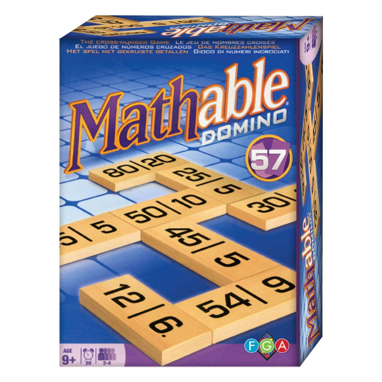 Family Games America - Mathable Domino - The Cross Number Game, 57 ...