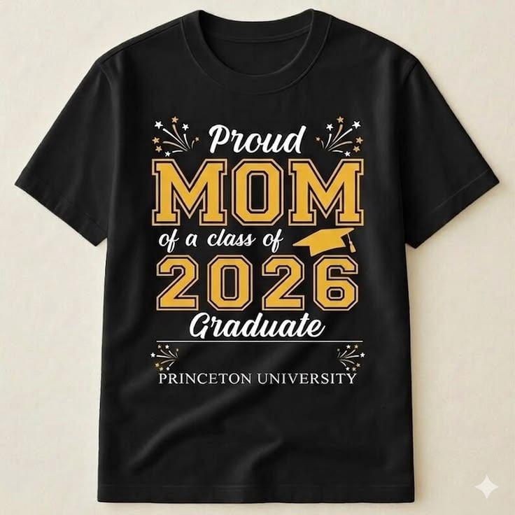 Family Graduation T-Shirt Class of 2026, Celebration Graphic Tee ...