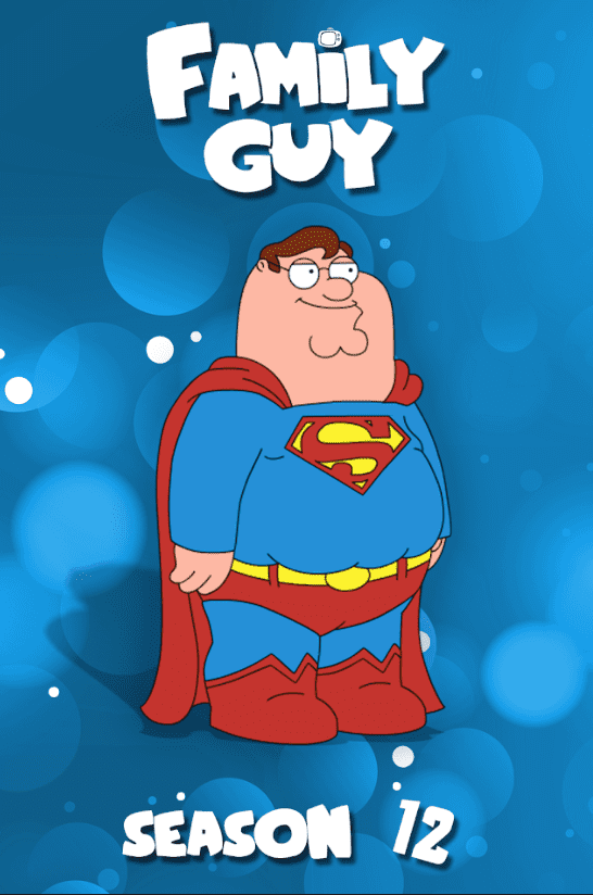 Family Guy 1999 Poster 24x36 - Season 12, Hilarious Animated Series ...