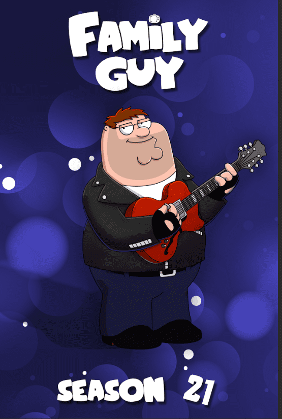 Family Guy 1999 Poster 24x36 - Season 21, Hilarious Animated Series ...