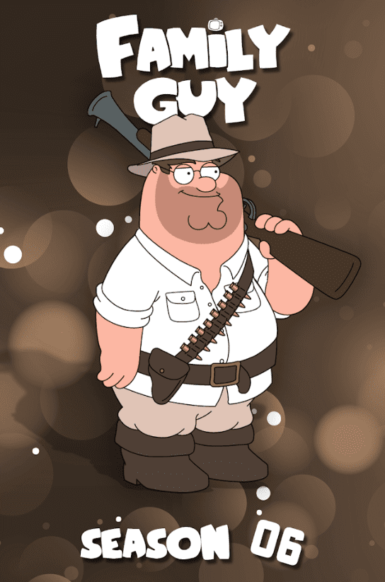 Family Guy 1999 Poster 24x36 - Season 6, Satirical Animated Comedy ...