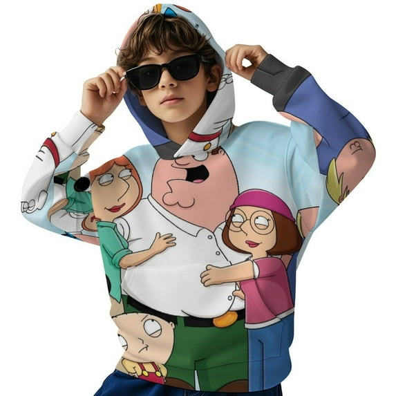 Family Guy Animated Children's Hoodies Sweatshirt Girls Hooded Boys ...