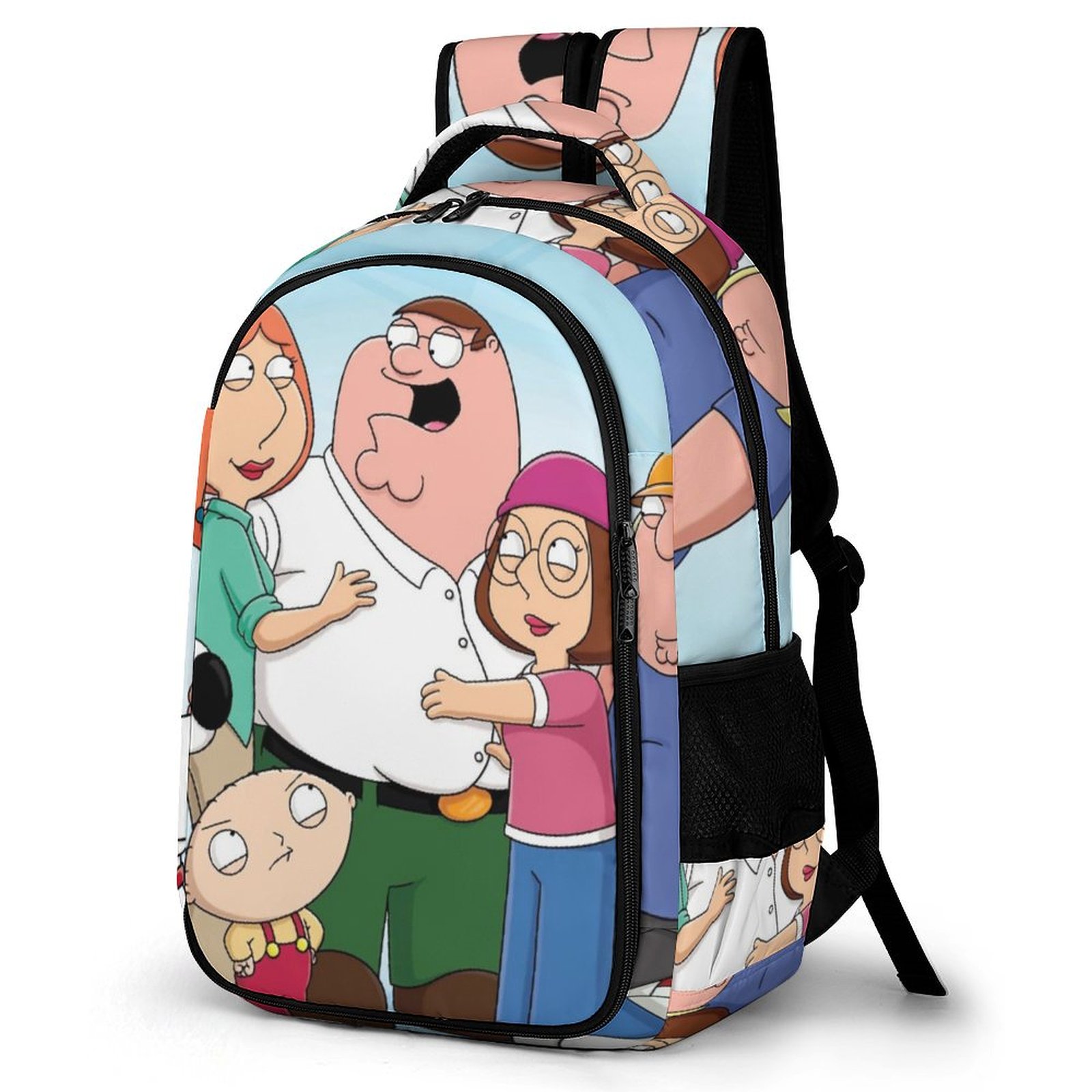 Family Guy Animated School Bag Laptop Backpack Bookbag Satchel ...