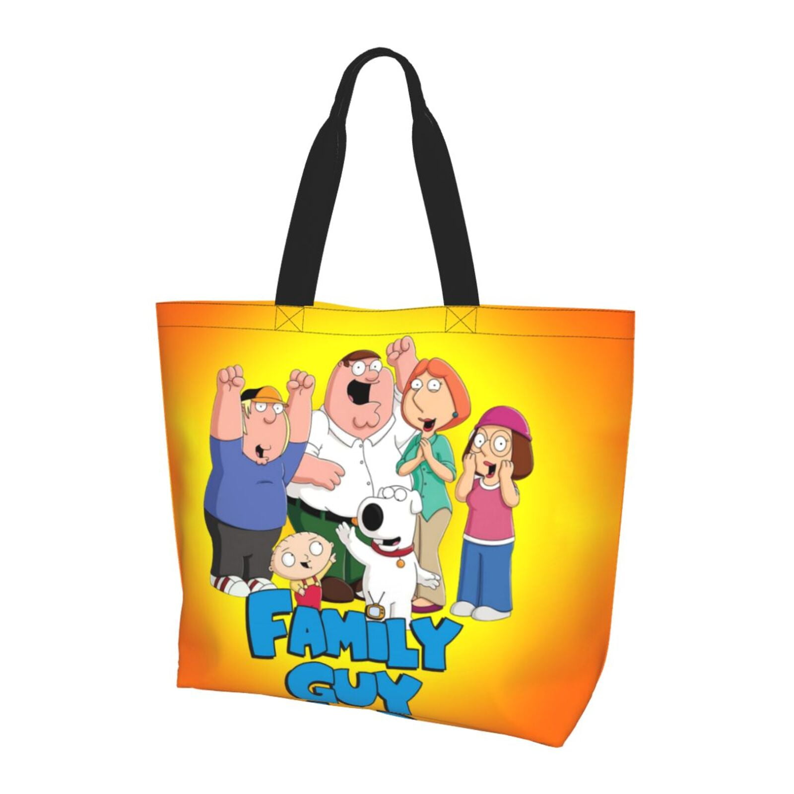 Family Guy Animated Tote Bags Reusable Women Shoulder Bag Grocery Bag ...