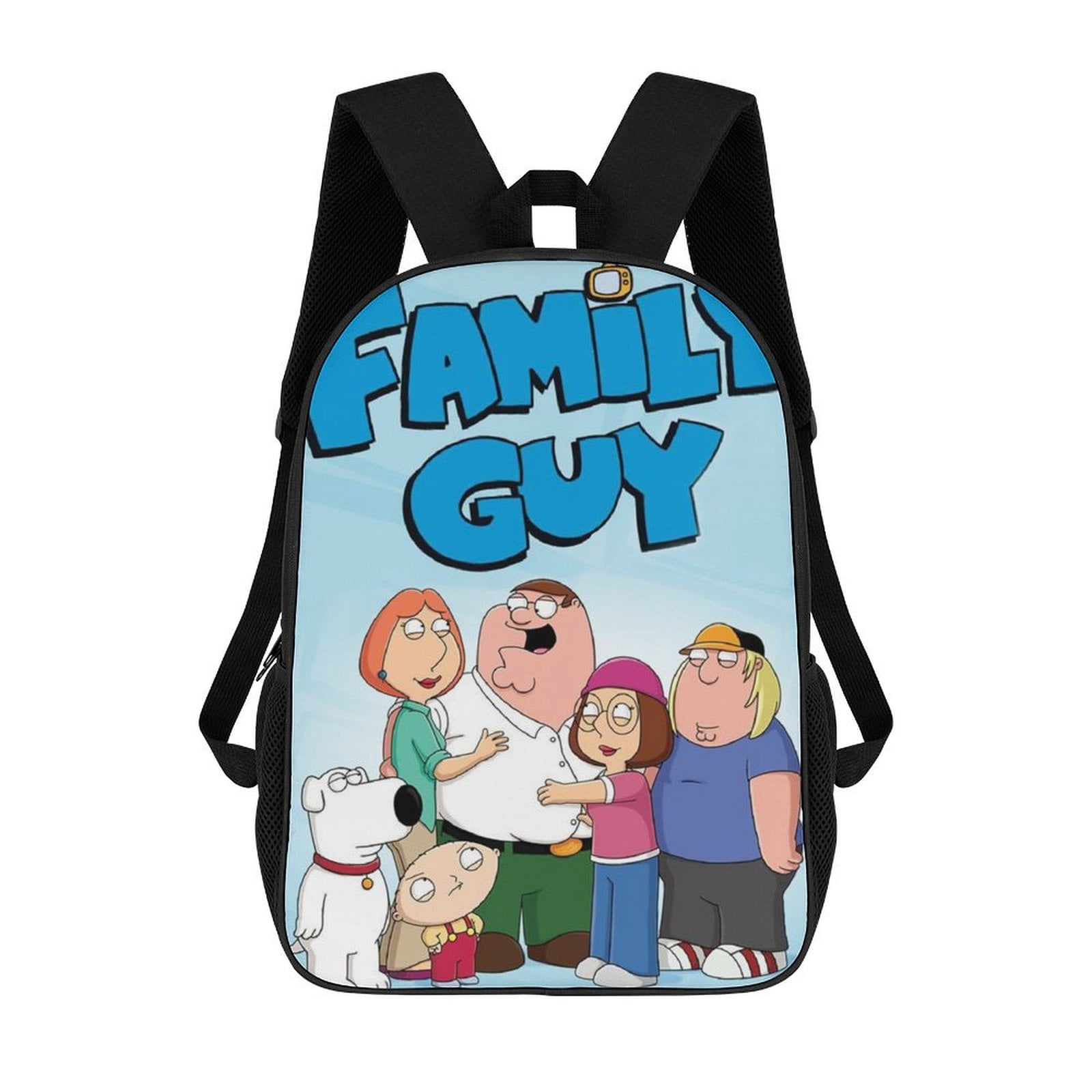 Family Guy Backpack 3D Printed Bookbag Casual Daypack Shoulder Bag for ...