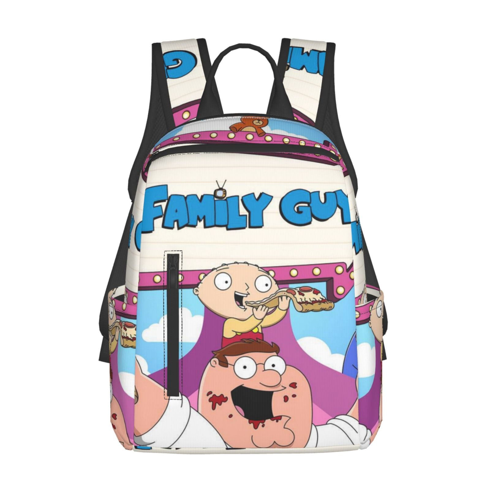 Family Guy Backpack Student School Bag Bookbag Satchel Lightweight ...