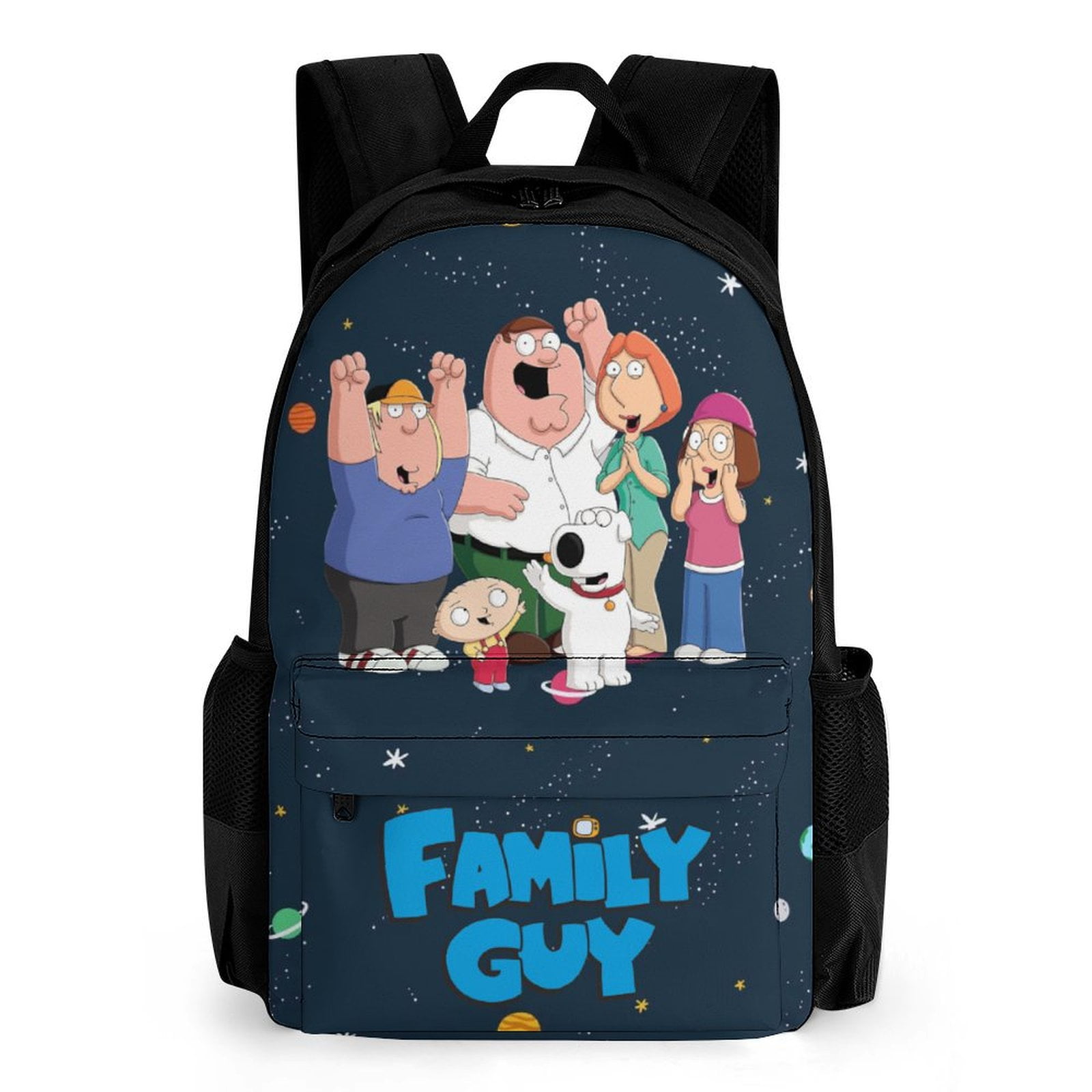 Family Guy Characters Backpack Student Satchel Schoolbag Bookbag Laptop ...