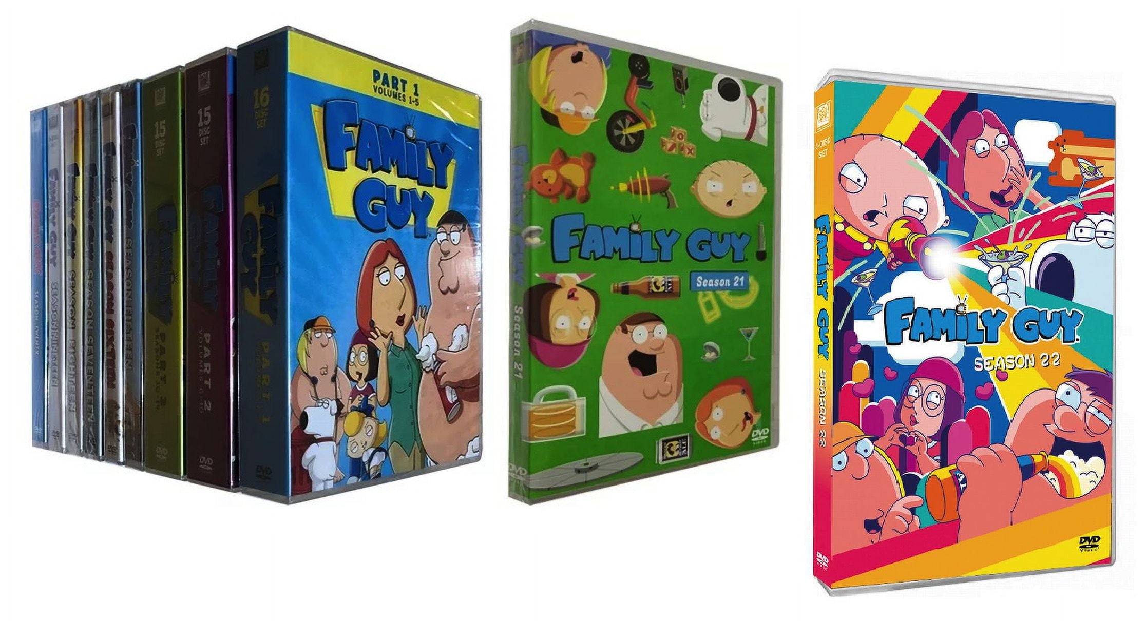Family Guy Complete Box Set Collection: Seasons 1-22 (DVD) - Walmart.com