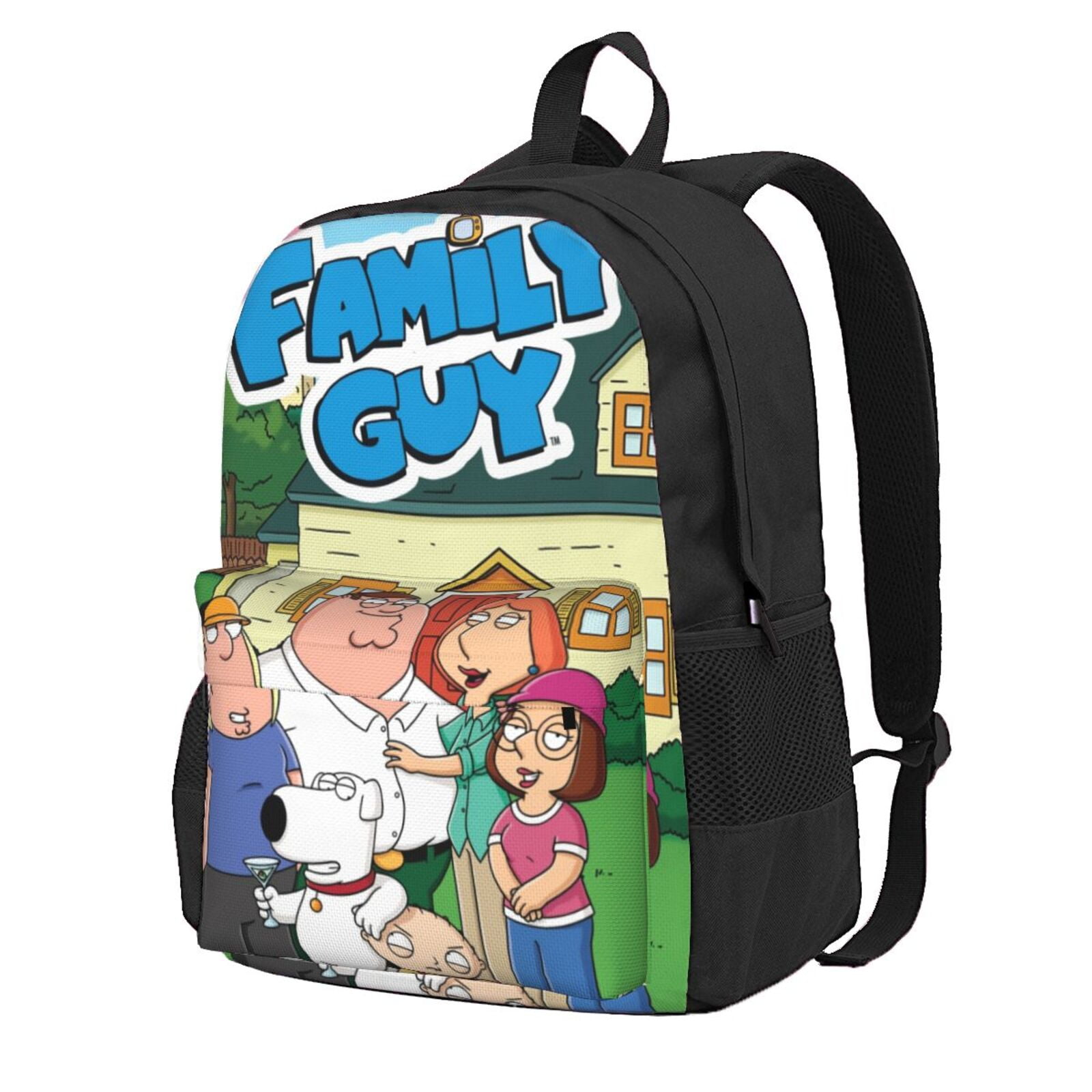 Family Guy Laptop Backpack School Bag Large Capacity Casual Daypack ...