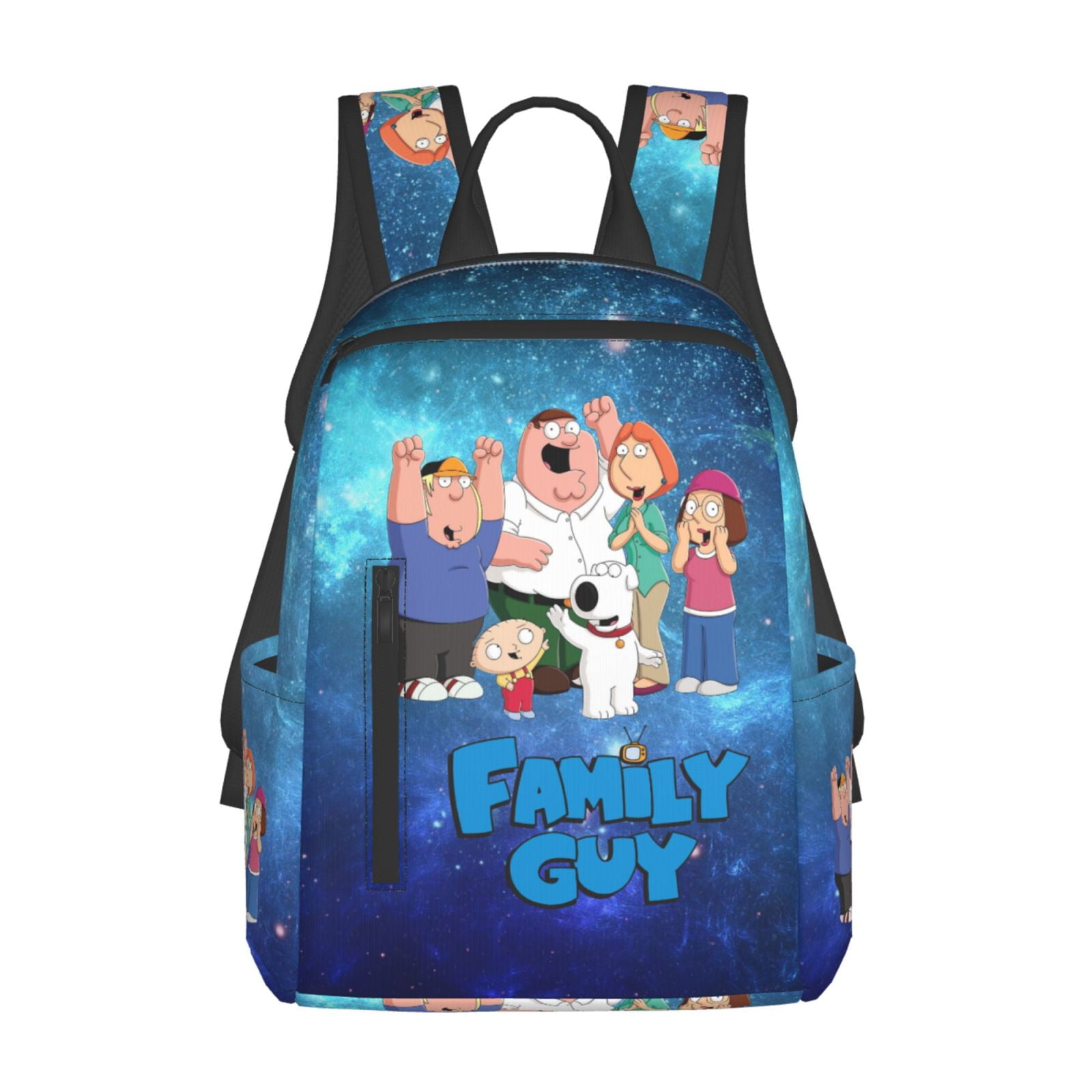 Family Guy Logo Backpack Student School Bag Bookbag Satchel Lightweight ...