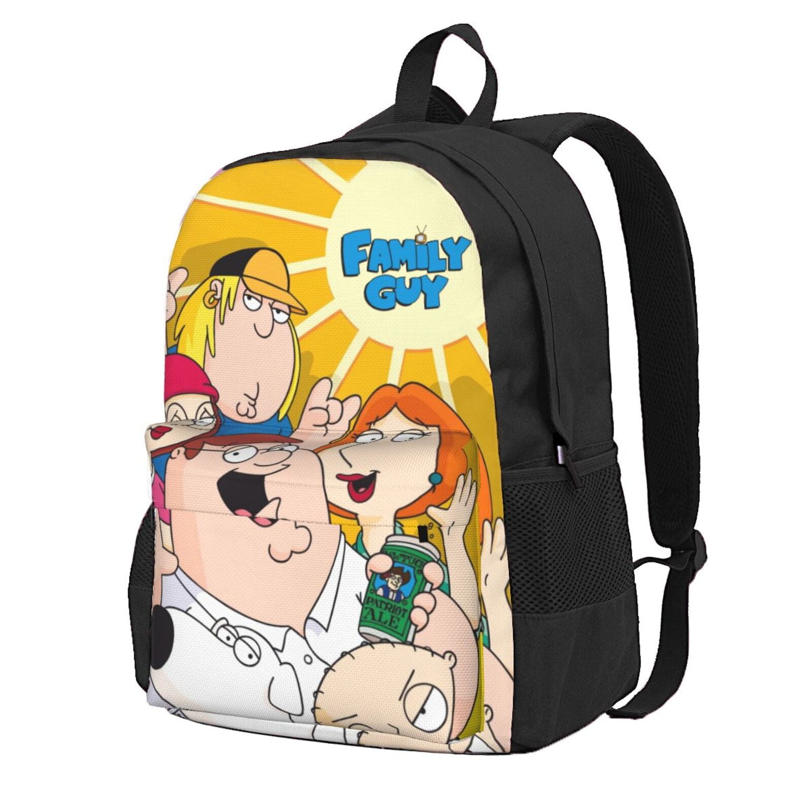 Family Guy Logo Laptop Backpack School Bag Large Capacity Casual ...