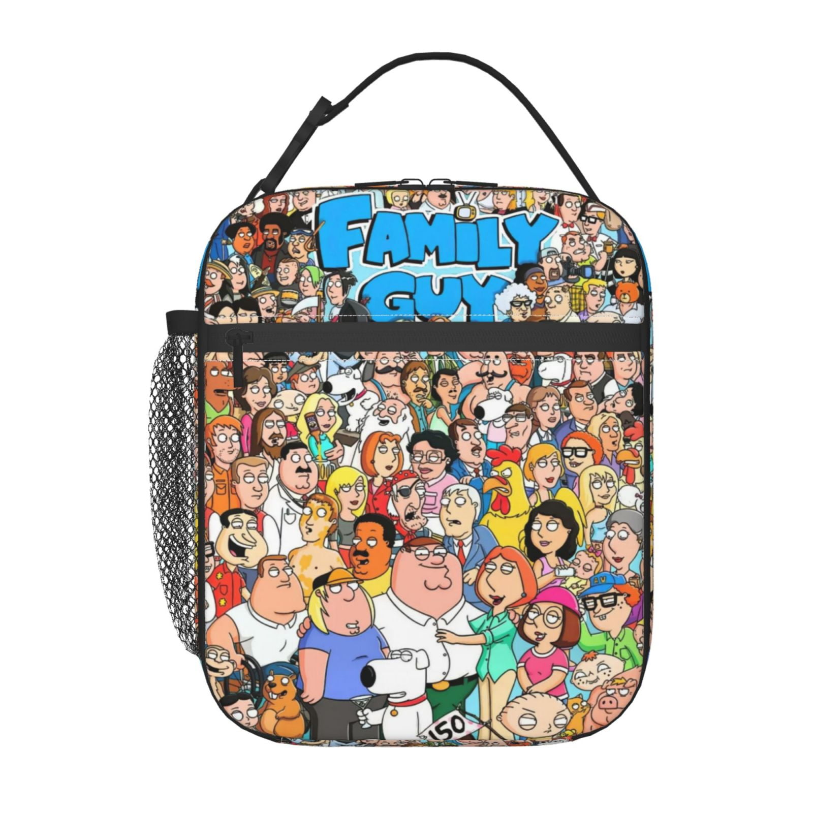 Family Guy Lunch Box Reusable Lunch Bag Insulated Portable Lunch Tote ...