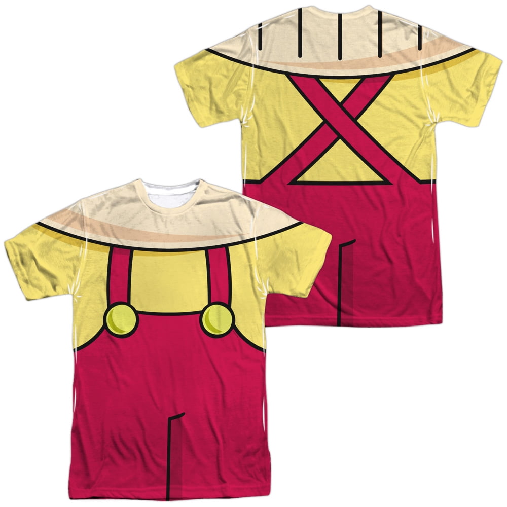 Family Guy Men's Stewie Costume Sublimation T-shirt White - Walmart.com