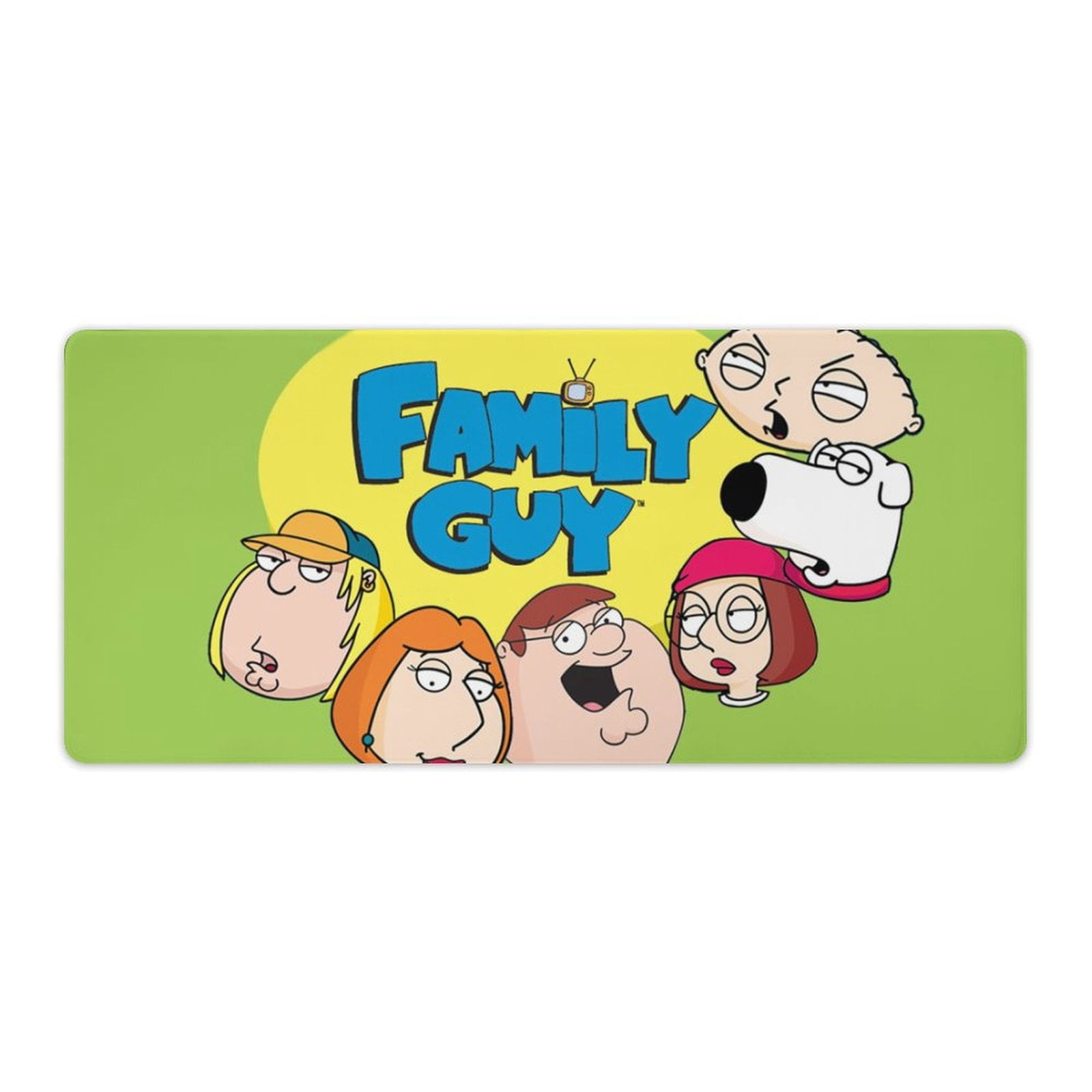 Family Guy Mouse Pad Extended Gaming No-sliped Large Desk Mat Stitched ...