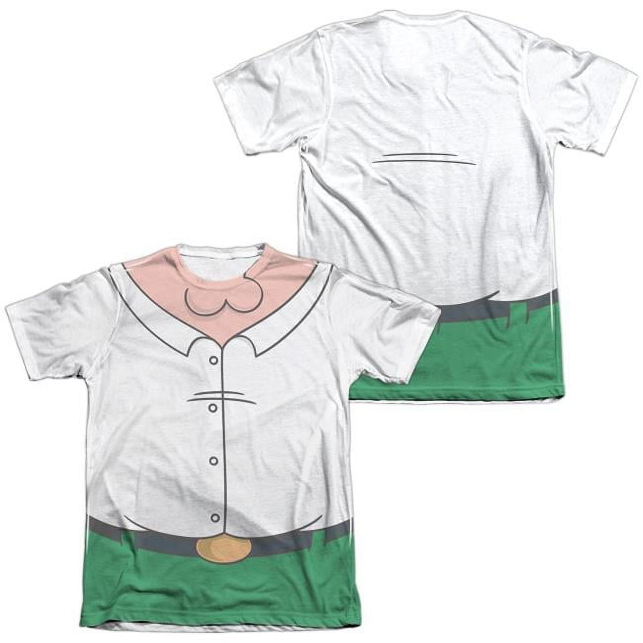 Family Guy - Peter Costume (Front/Back Print) - Short Sleeve Shirt ...
