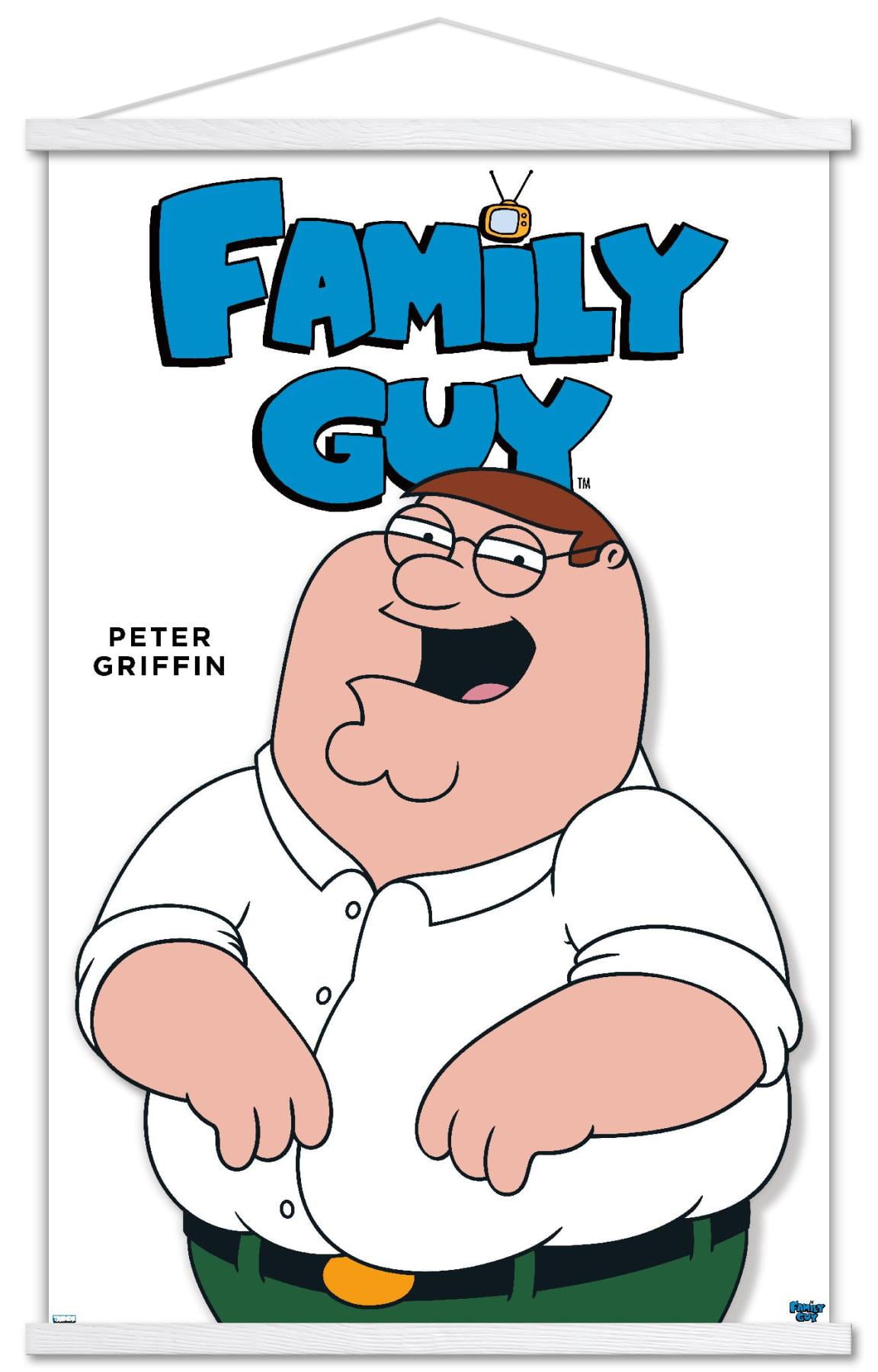 Family Guy - Peter Feature Series Wall Poster with Magnetic Frame, 22. ...
