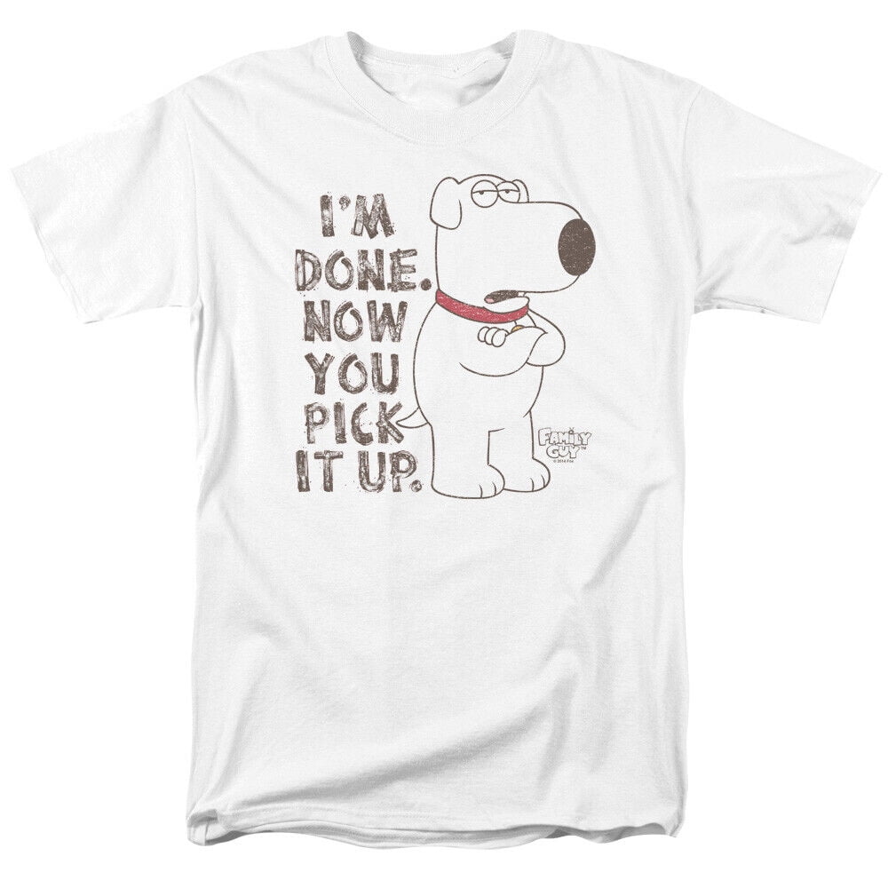 Family Guy Pick It Up T Shirt Mens Licensed Cartoon Merch Brian Griffin ...
