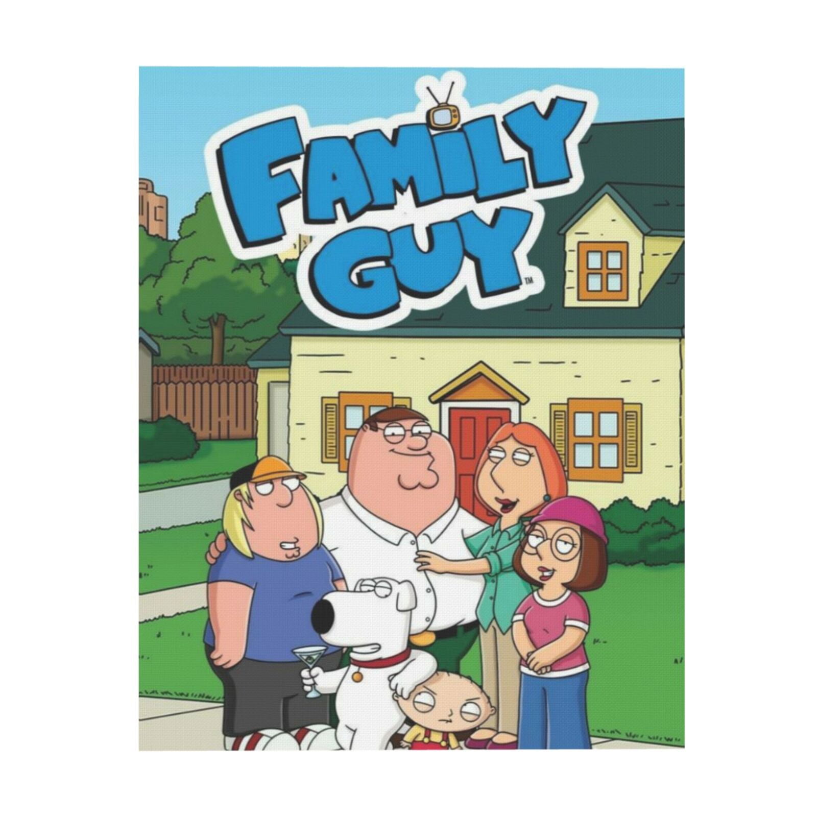 Family Guy Poster , HD Print Canvas Art for Home Bedroom Playroom Wall ...