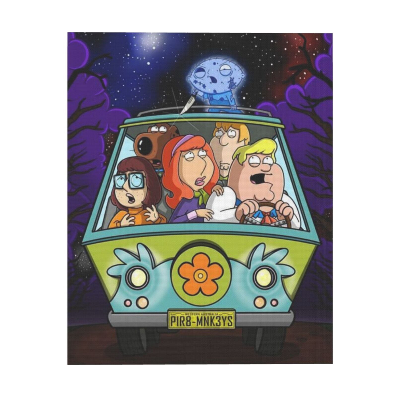 Family Guy Poster , HD Print Canvas Art for Home Bedroom Playroom Wall ...