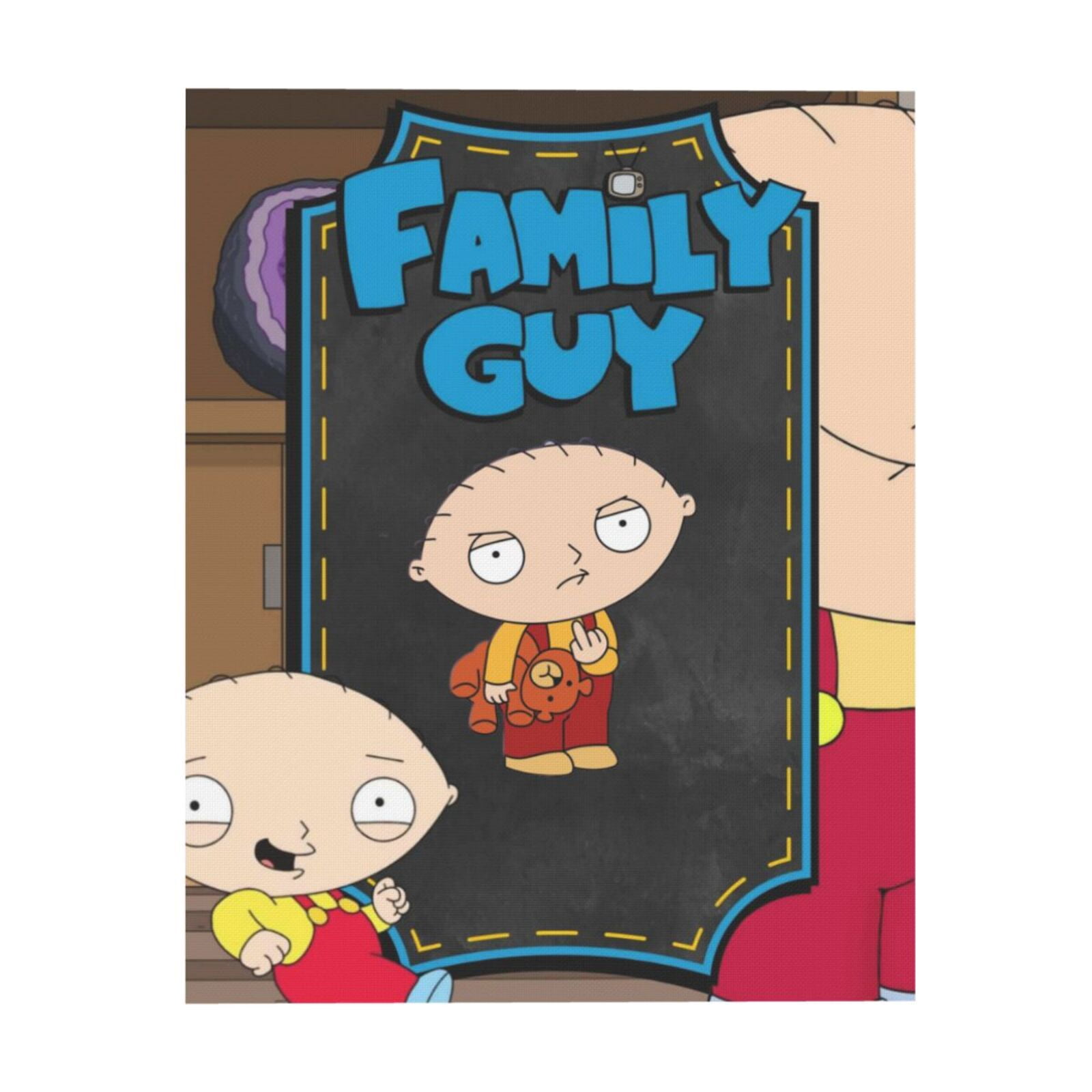Family Guy Poster , HD Print Canvas Art for Home Bedroom Playroom Wall ...
