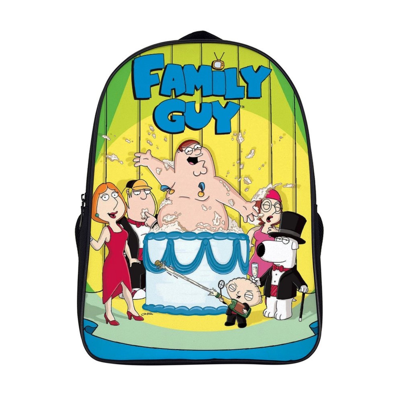 Family Guy Poster Unisex Backpack Schoolbag Bookbag 2 Compartment ...
