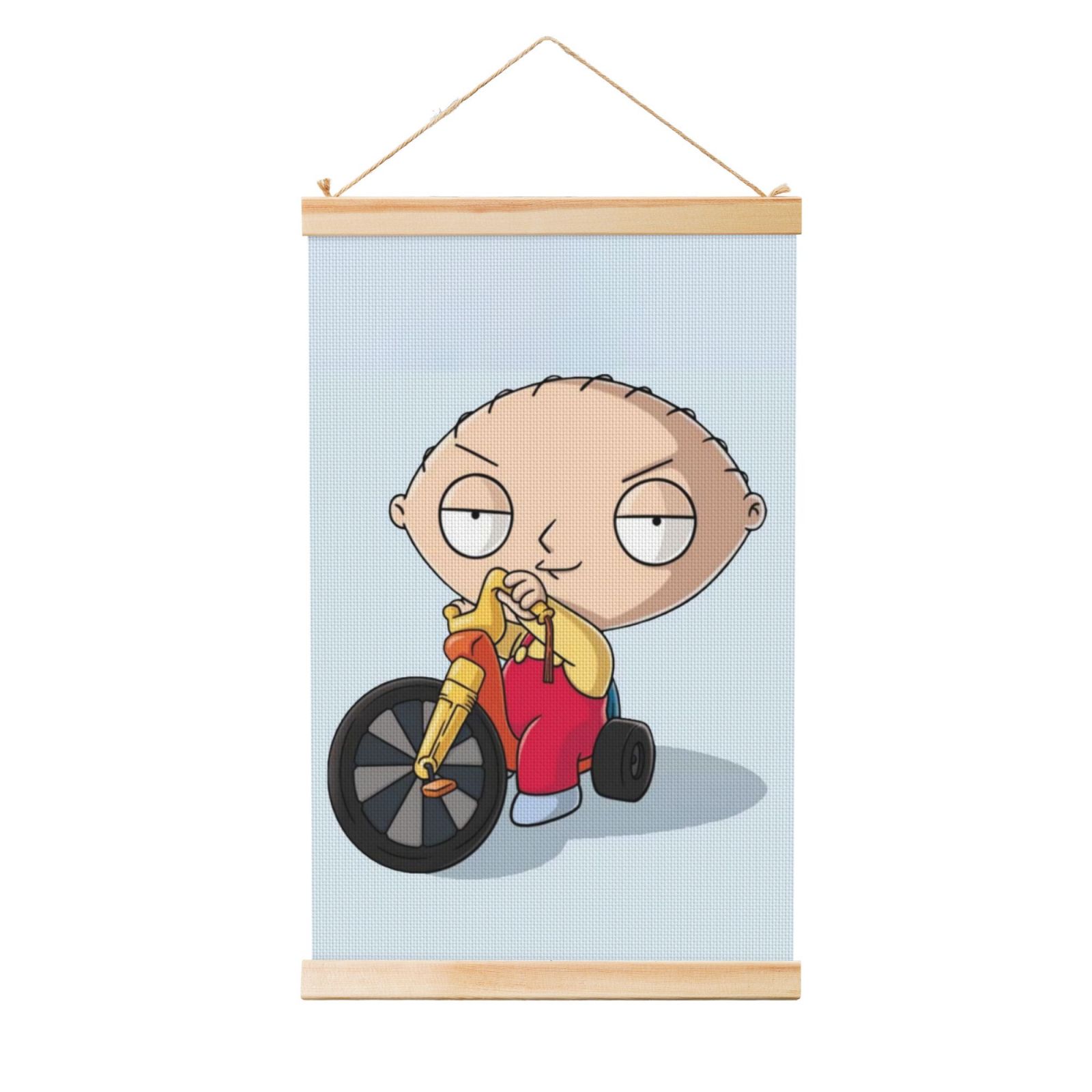 Family Guy Posters Wall Hanging Wooden Shaft Poster Wall Art Aesthetic ...