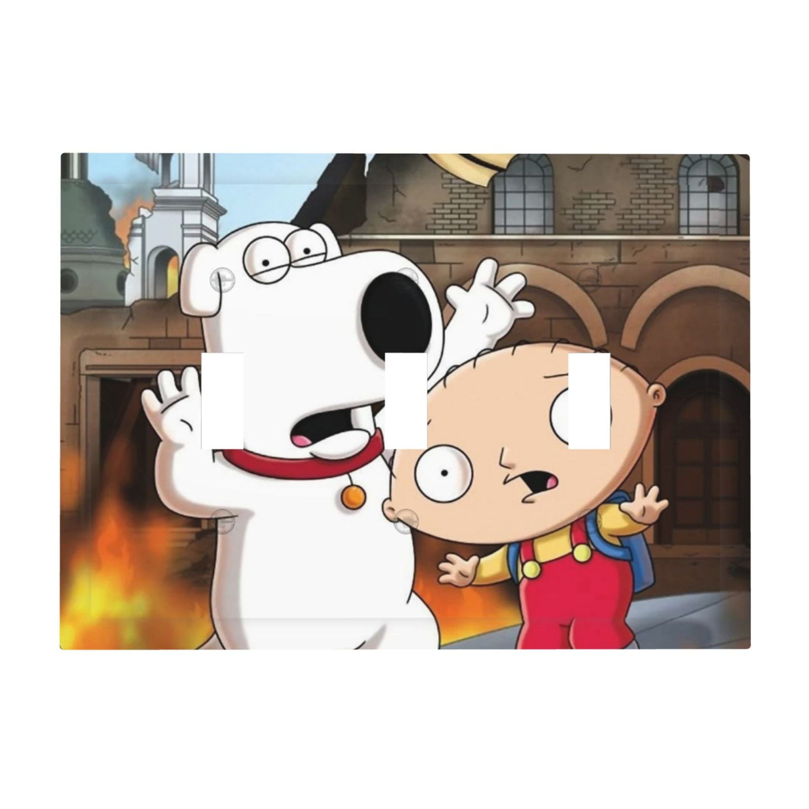 Family Guy Season Wall Plate Cover 3 Gang Toggle Decorative Light ...
