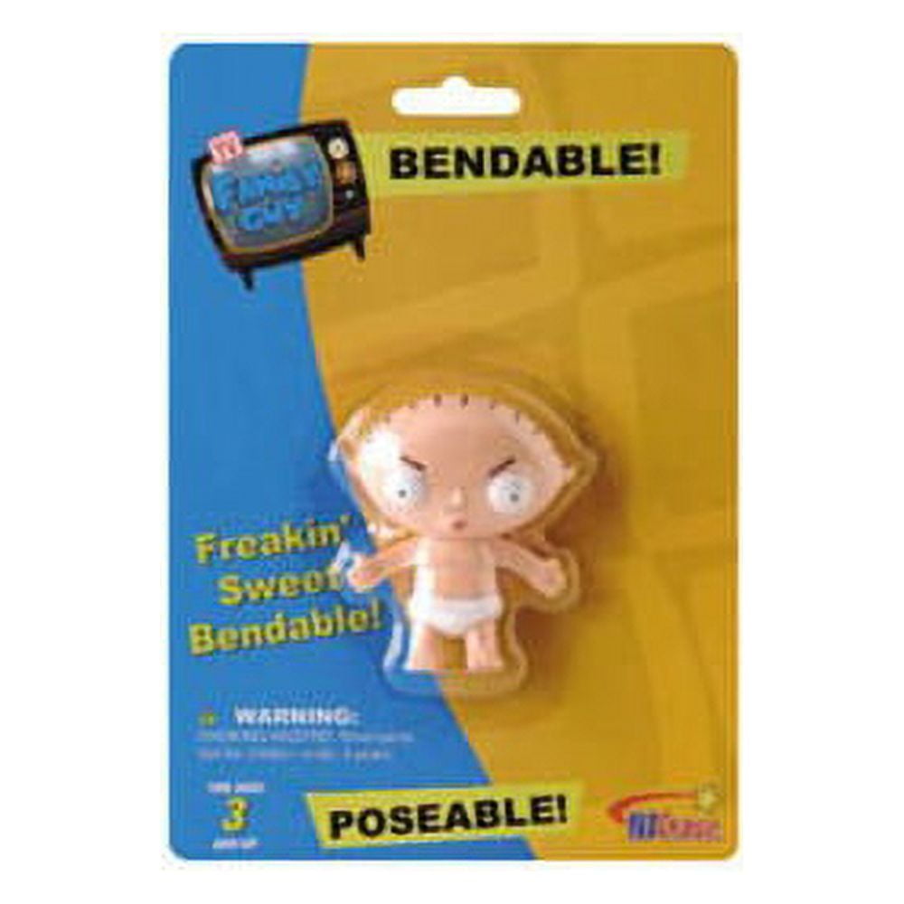 Family Guy Stewie in Diaper Bendable Figure - Walmart.com