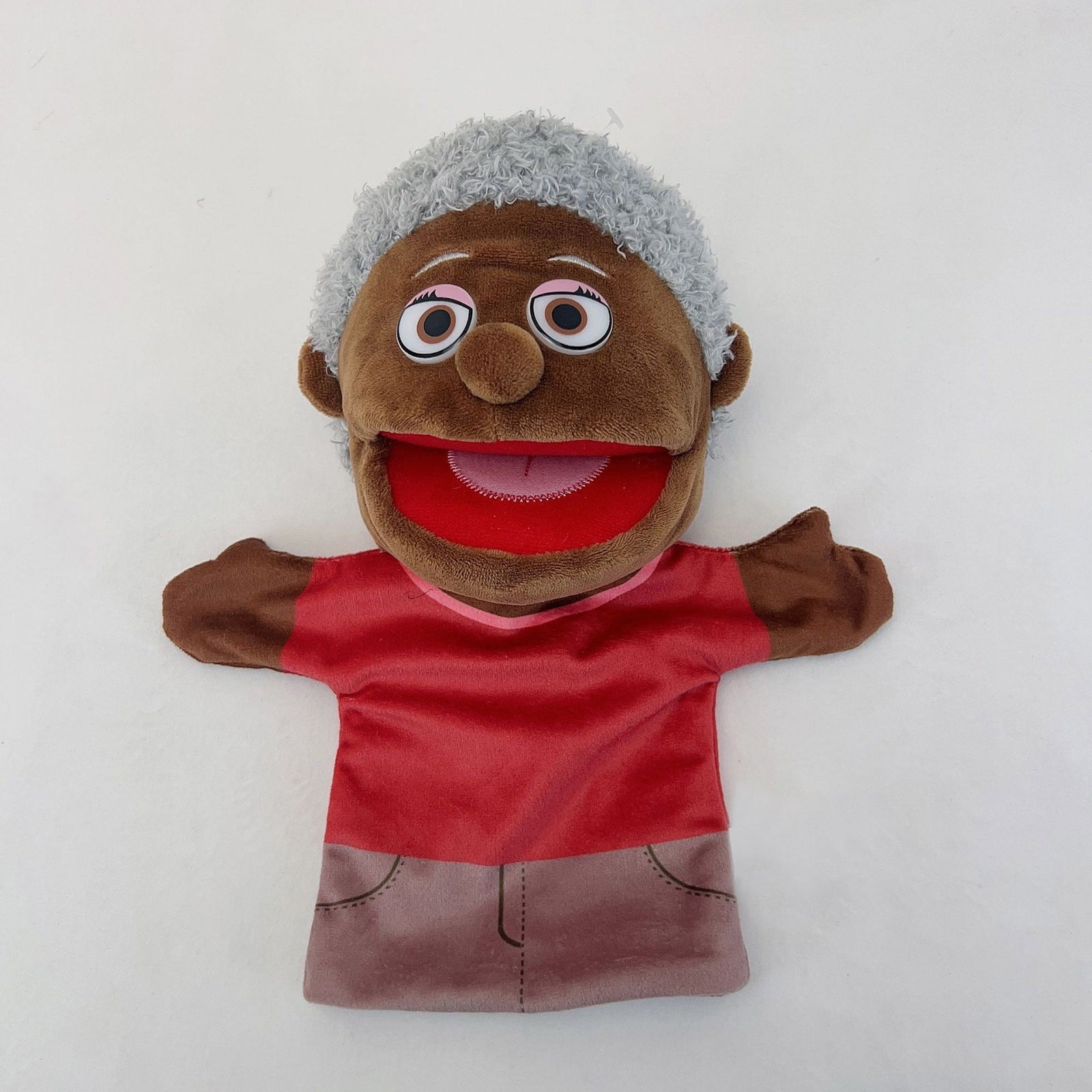 Family Hand Puppets 11.8 Inch Plush Hand Puppet Toys Grandparents Mom ...