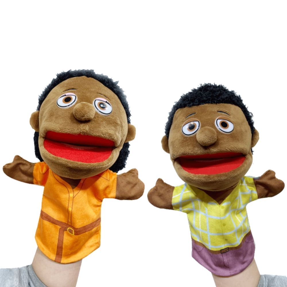 Family Hand Puppets 11 Inch Grandparents, Mom & Dad, Brother & Sister ...