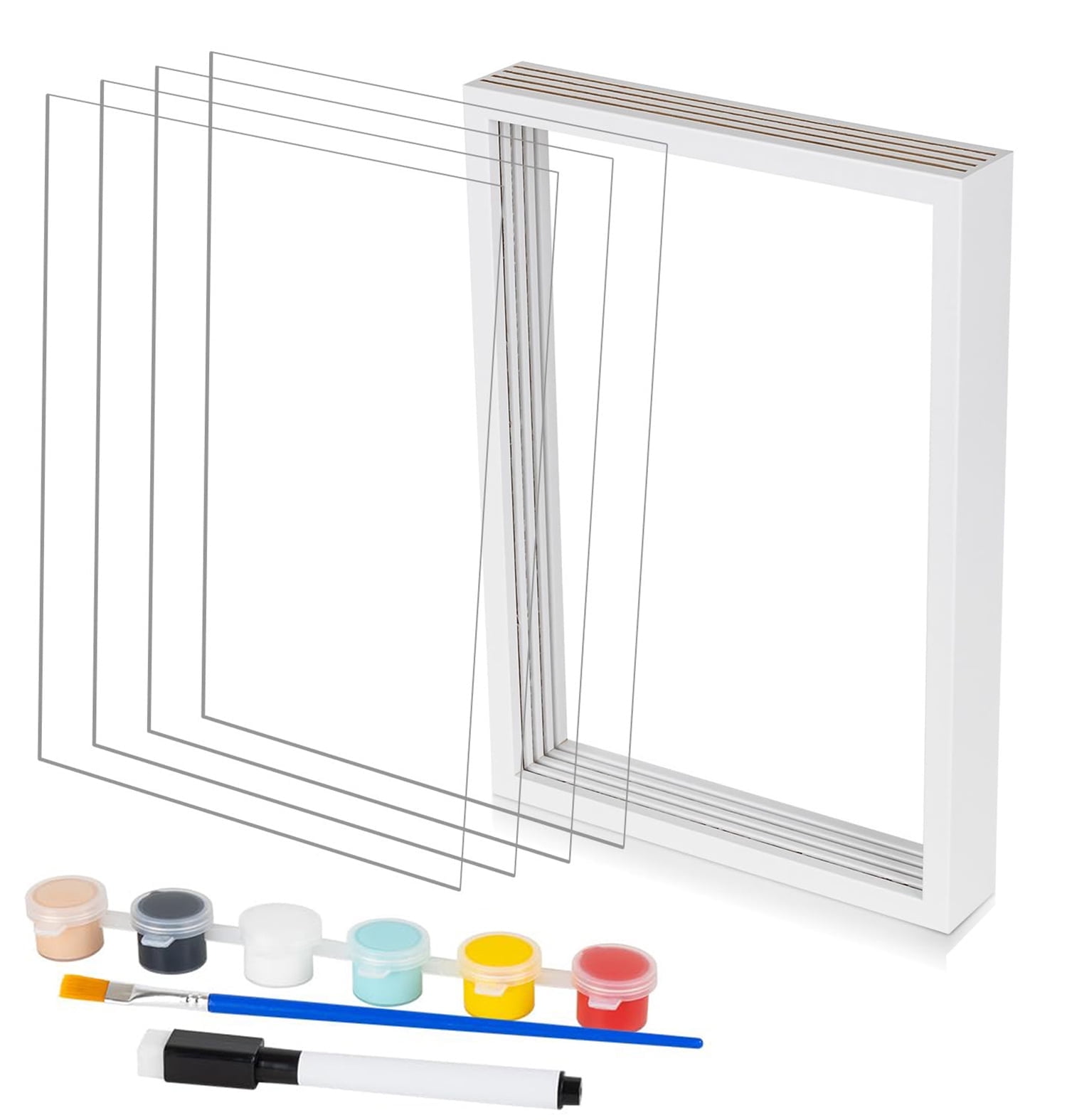 Family Handprint Kit,DIY Baby Hand Print Kit,Handmade Keepsake Wooden ...