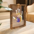 Family Handprint Kit, DIY Craft Keepsake Wood Frame, Endless Gift Set ...