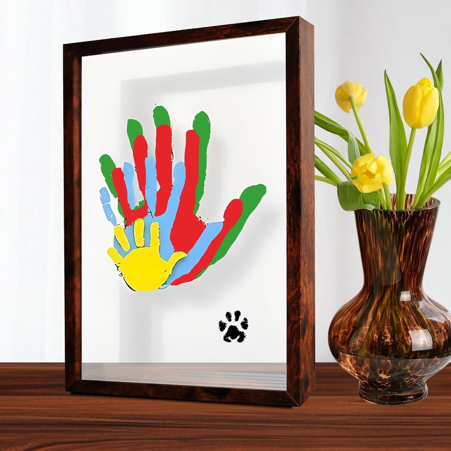 Family Handprint Kit, Handprint Art Craft DIY Kit, Baby Hand print Gift ...