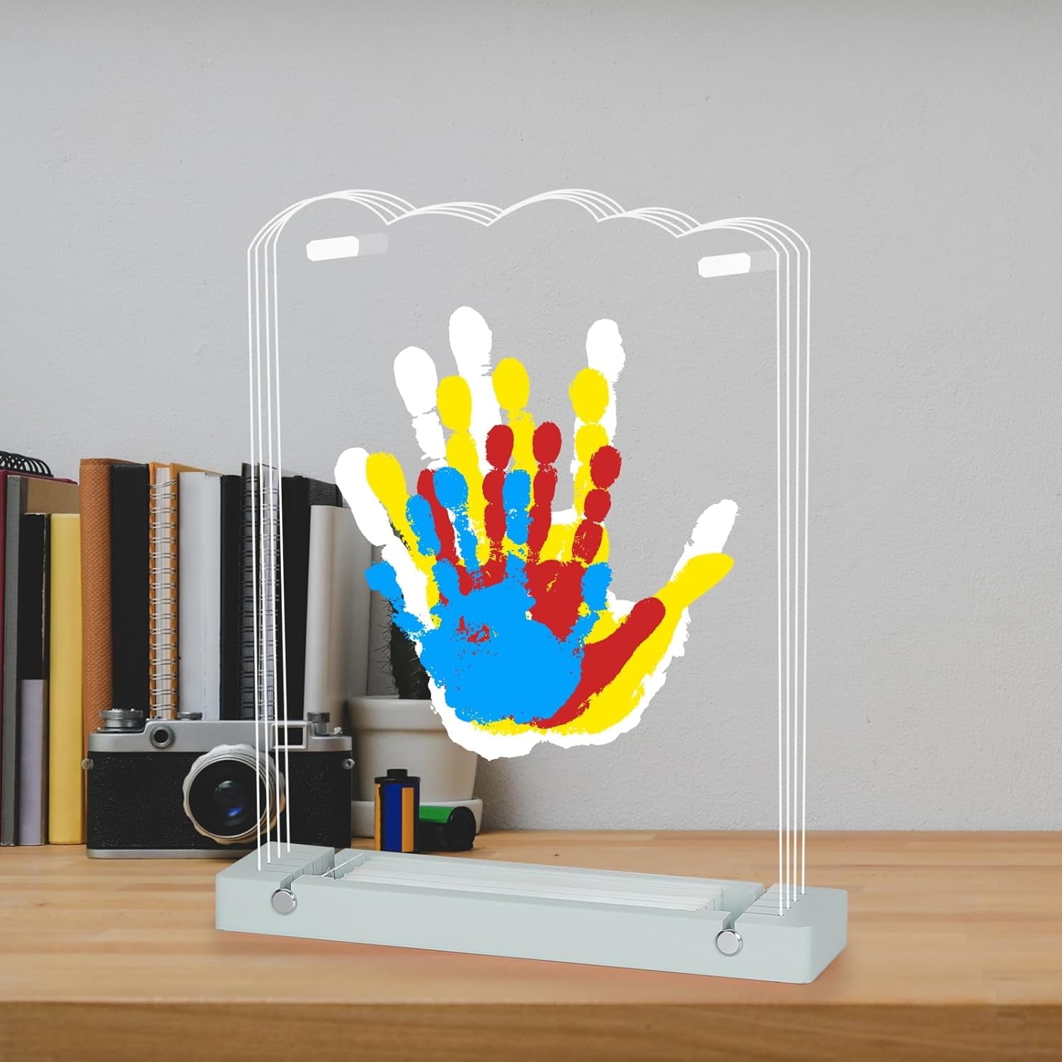 Family Handprint Kit with Light, Baby Hand and Footprint Kit, Family ...