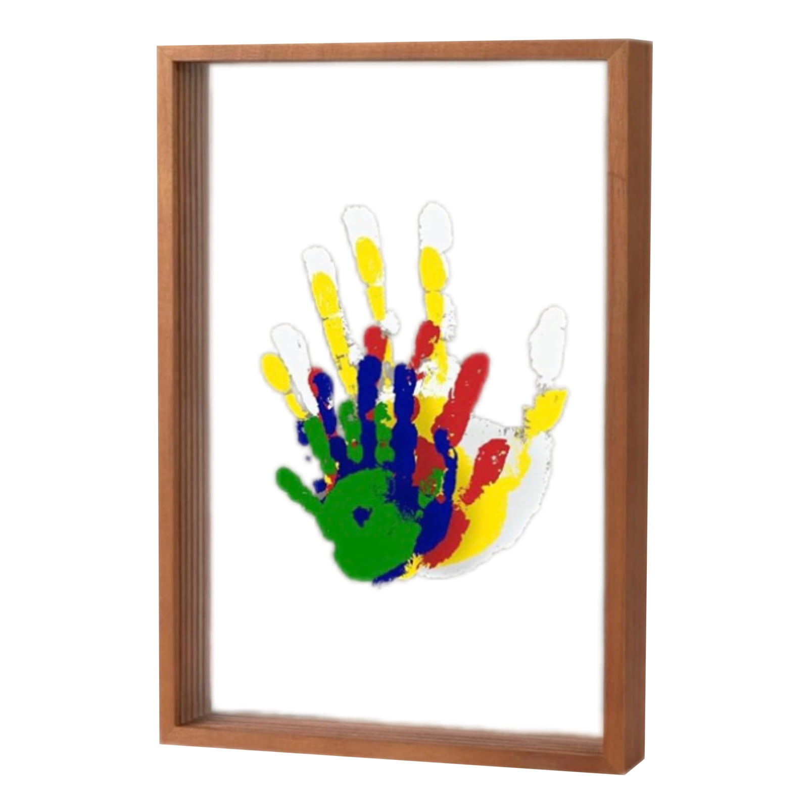 Family Handprint KitFamily Hand Print KitWooden Frame Kit Transparent ...