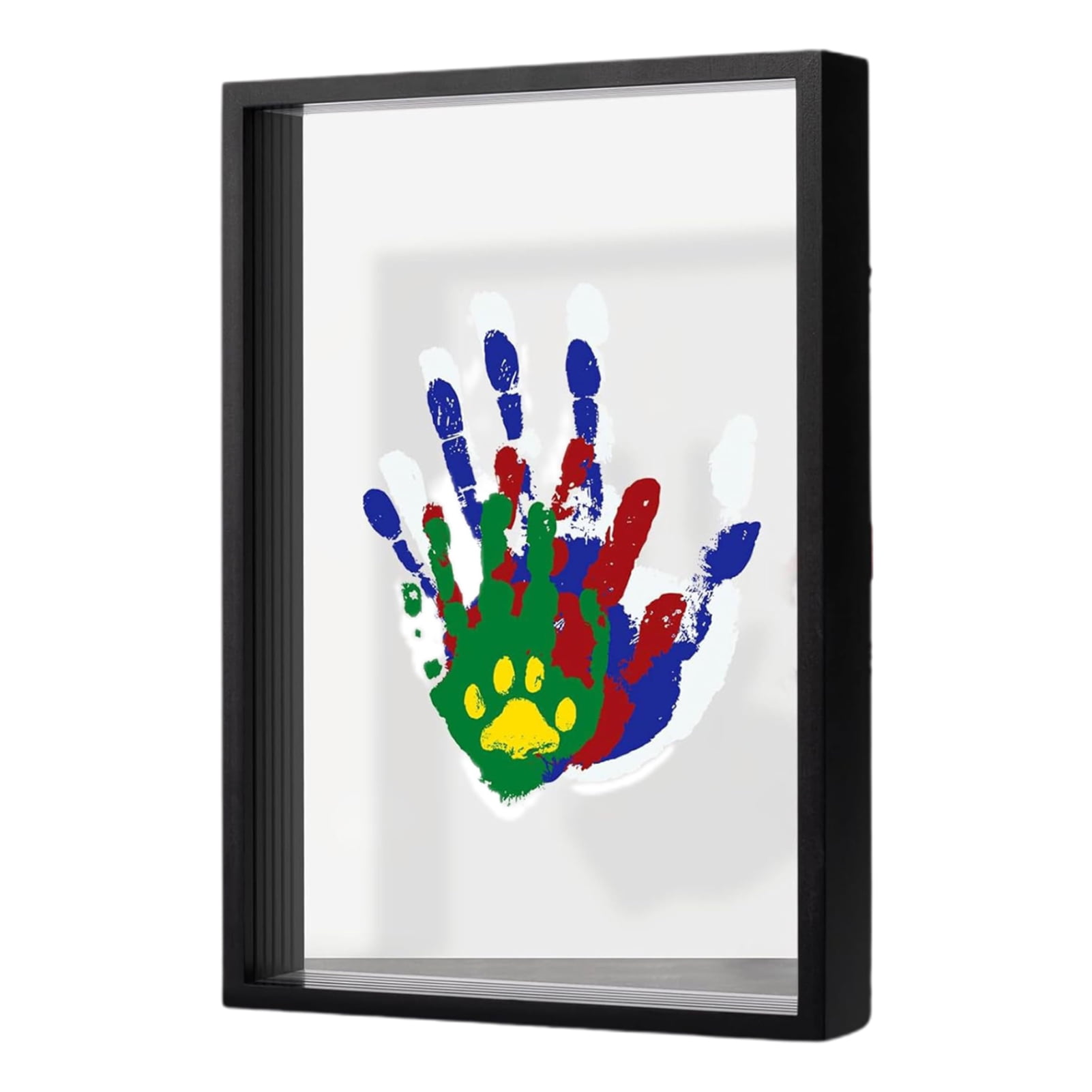 Family Handprint KitFamily Hand Print KitWooden Frame Kit Transparent ...